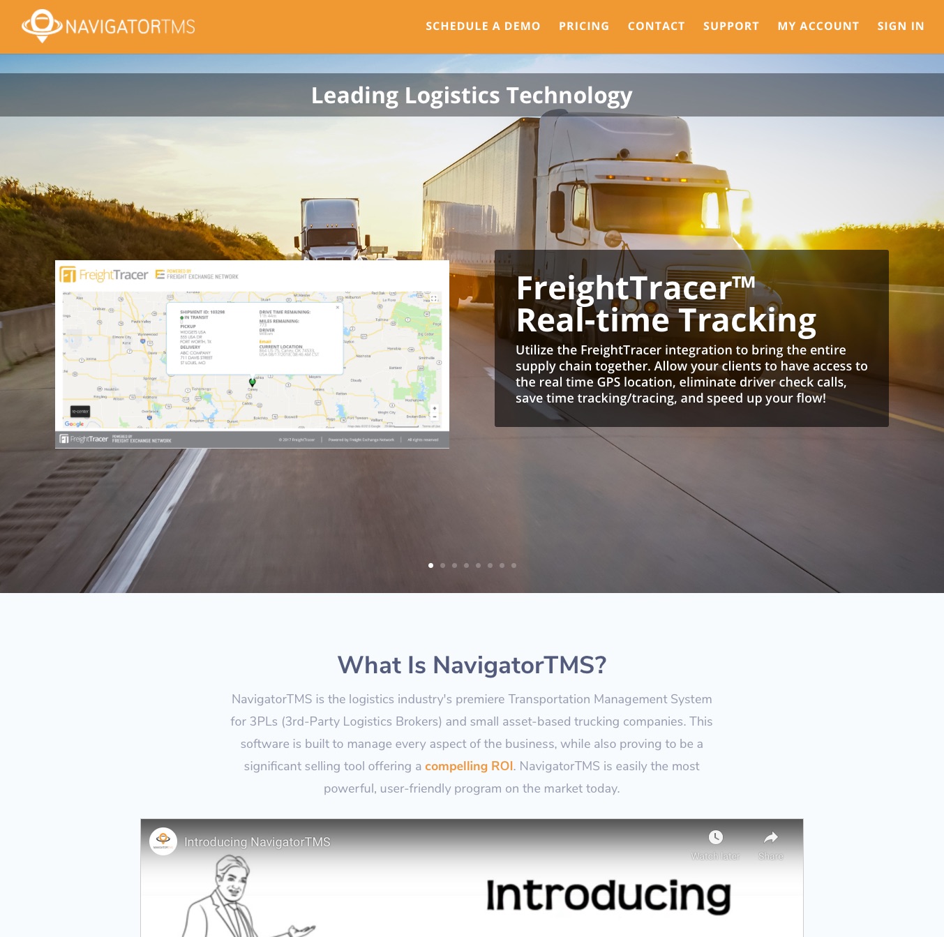Navigator TMS - Thin Air Web & Software
